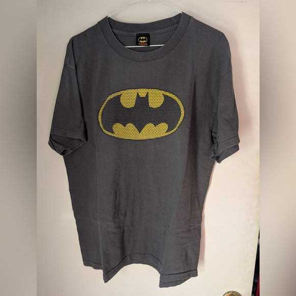 Batman | Shirts | Batman Logo Patch In Black And Yellow | Poshmark